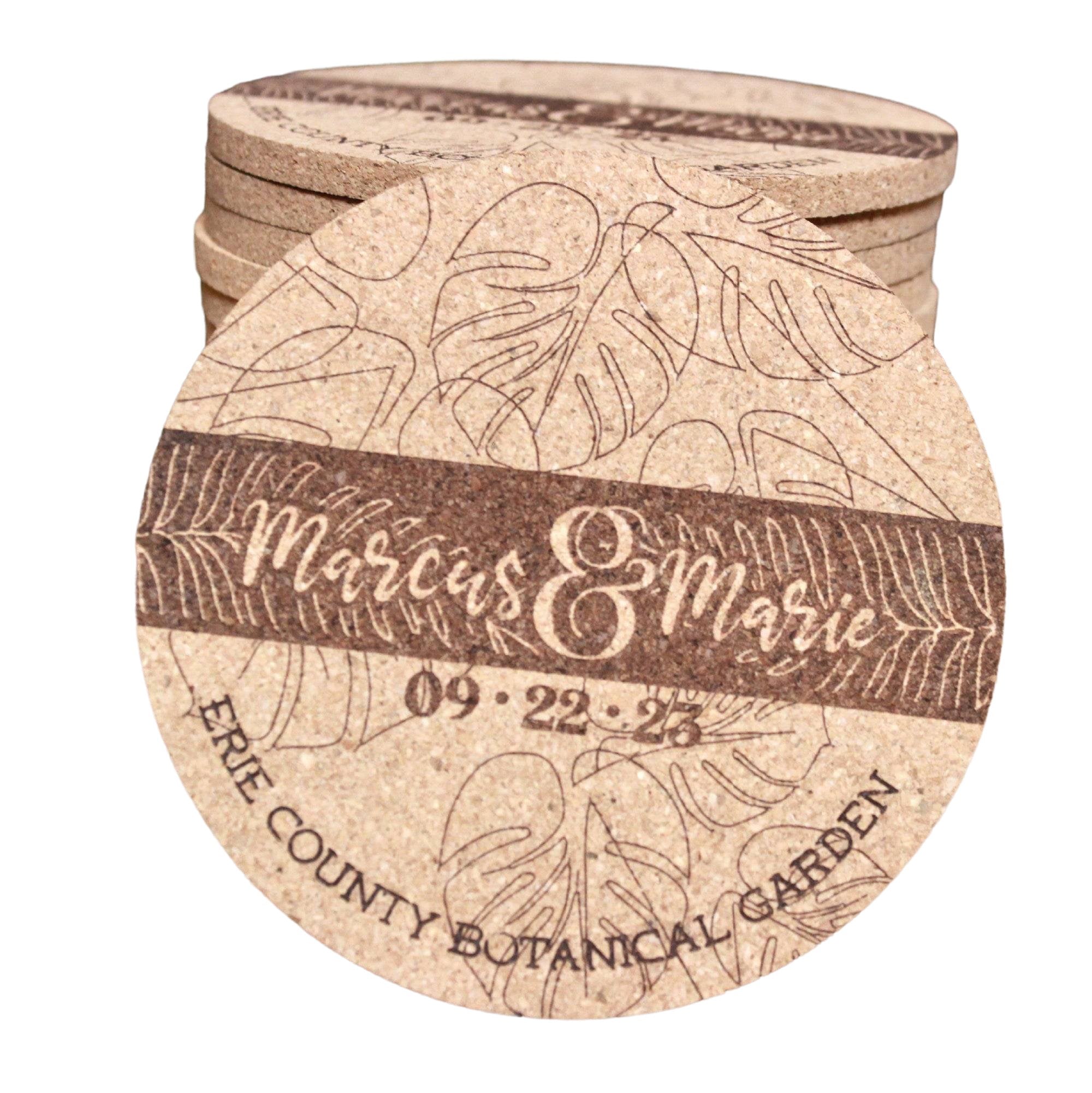 Cork Coasters – Arbo Engravings